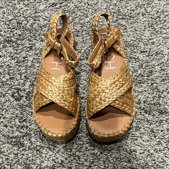 Matisse | Shoes | Beach By Matisse Cognac Sunshine Platform Sandal ...